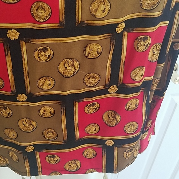 Carlisle | Tops | Vtg Carlise Silk Blouse 8 Hong Kong | Poshmark